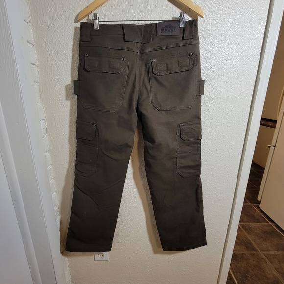 Old Mill | Pants | Old Mill Fleece Lined Cargo Carpenter Pants Sz 32x3 ...